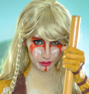 Cheetara Bodypaint - Morgana Cosplay